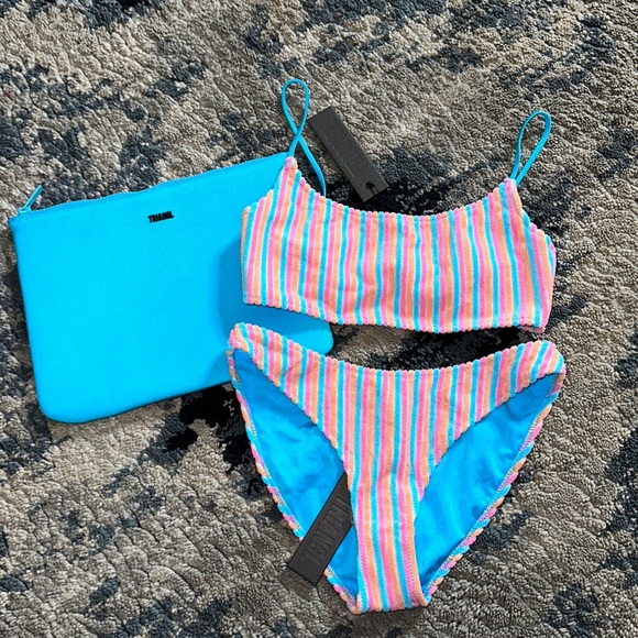 triangl swimwear | Swim | Sherbet Normal Bottom Sport Bra Top Swimsuit ...